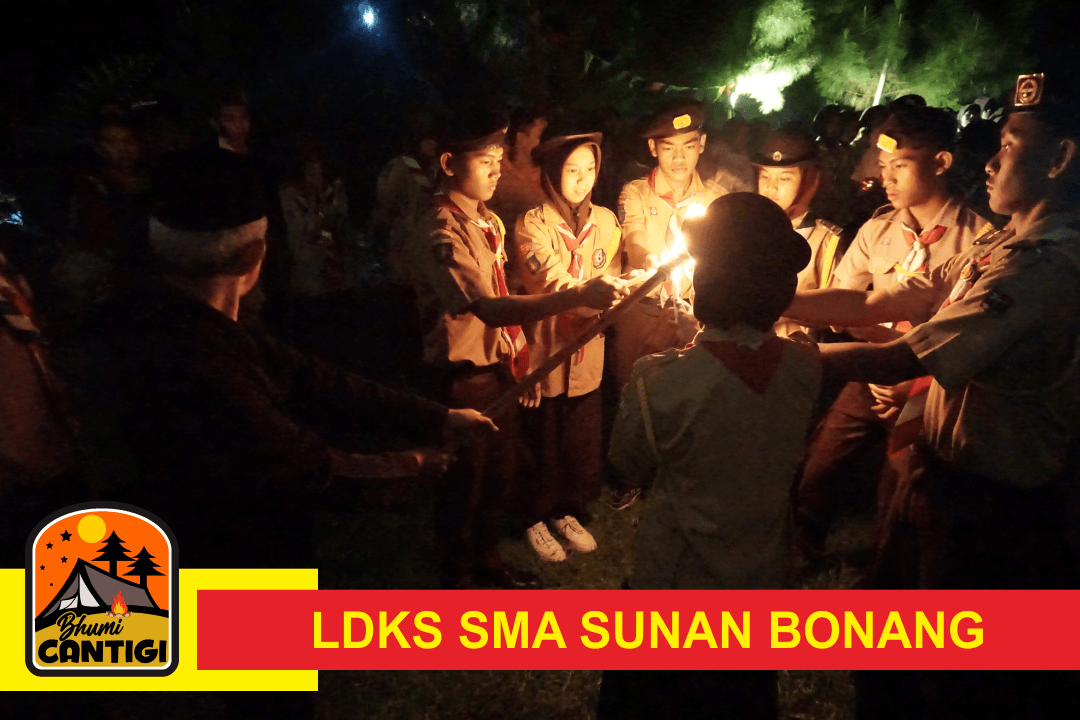 LDKS SMA Sunan Bonang Tangerang di Cidahu Campingground